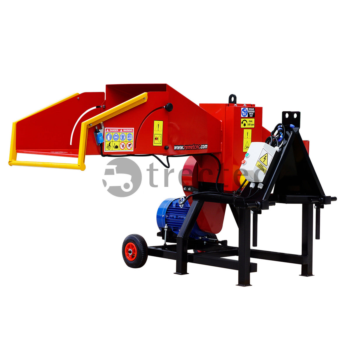 Red Dragon Standard RE-120 Z 4 M Holzhacker mit Elektromotor und Zapfw